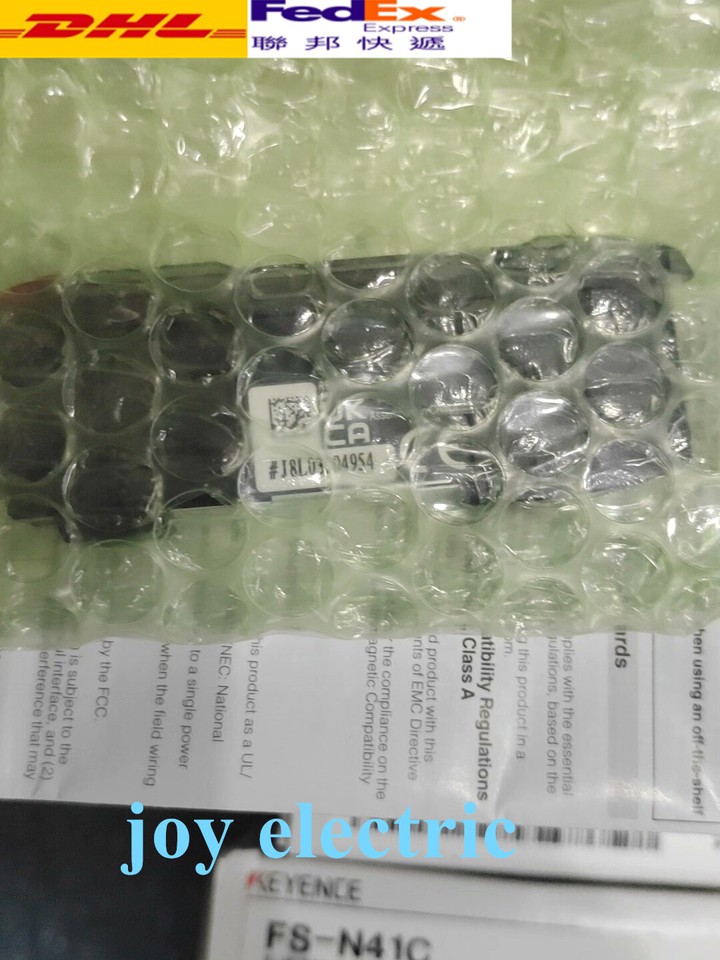 Keyence FS-N41C Fiber Optic Sensor Amplifier NIB 120 days warranty fast ...
