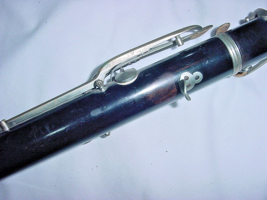 VINTAGE B WOOD CLARINET HIGH PITCH SELMER BARREL ALBERT SYSTEM ? | eBay