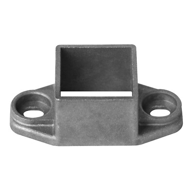 20 Pack 1-1/4" x 1-1/4" Square Post Flange Base, Aluminum Deck Fence ...