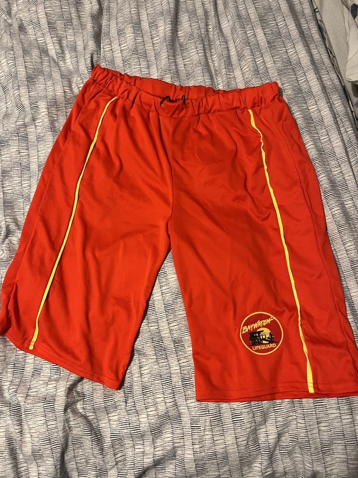 Sniffys Baywatch Beach Men's Lifeguard Costume - float, hat included ...