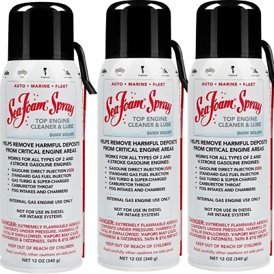 Sea Foam Spray SS14 Top Engine Cleaner & Lube for gasoline engines 12oz ...