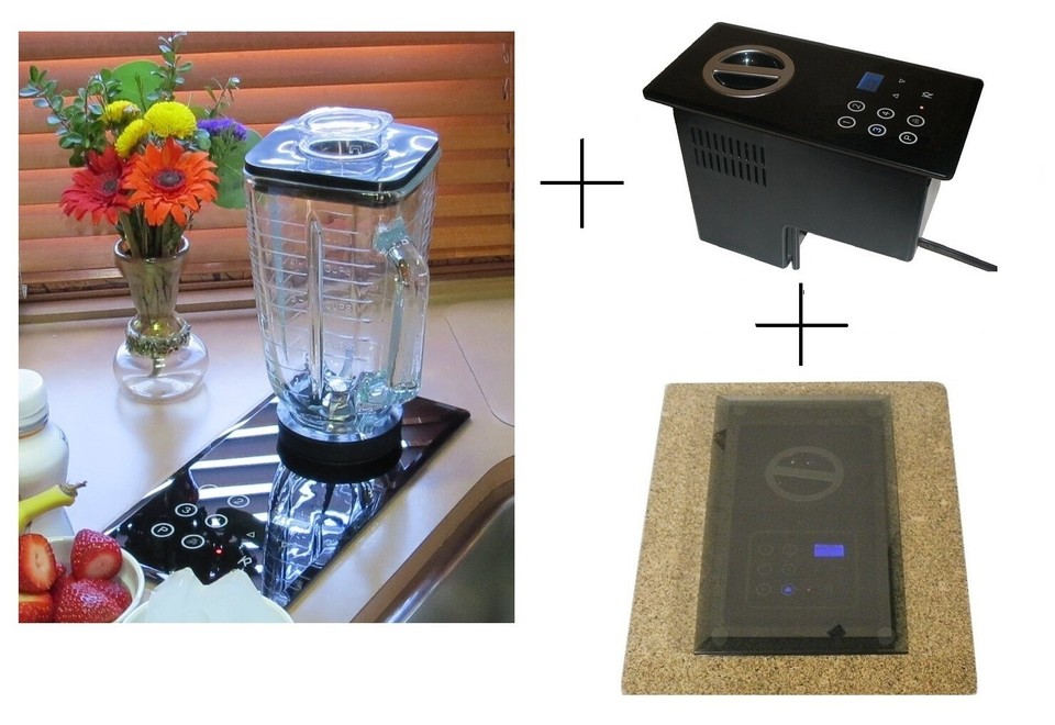 In-Built in-counter blender (Food Center) w/1000W Drop in under counter ...