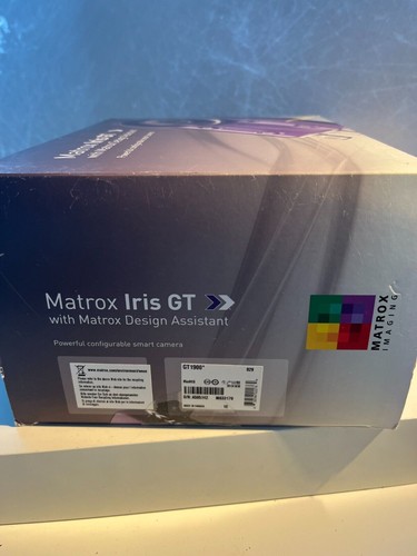 MATROX GT1900* SMART CAMERA IRIS GT INPUT 24 VOLTS OPEN BOX for sale ...