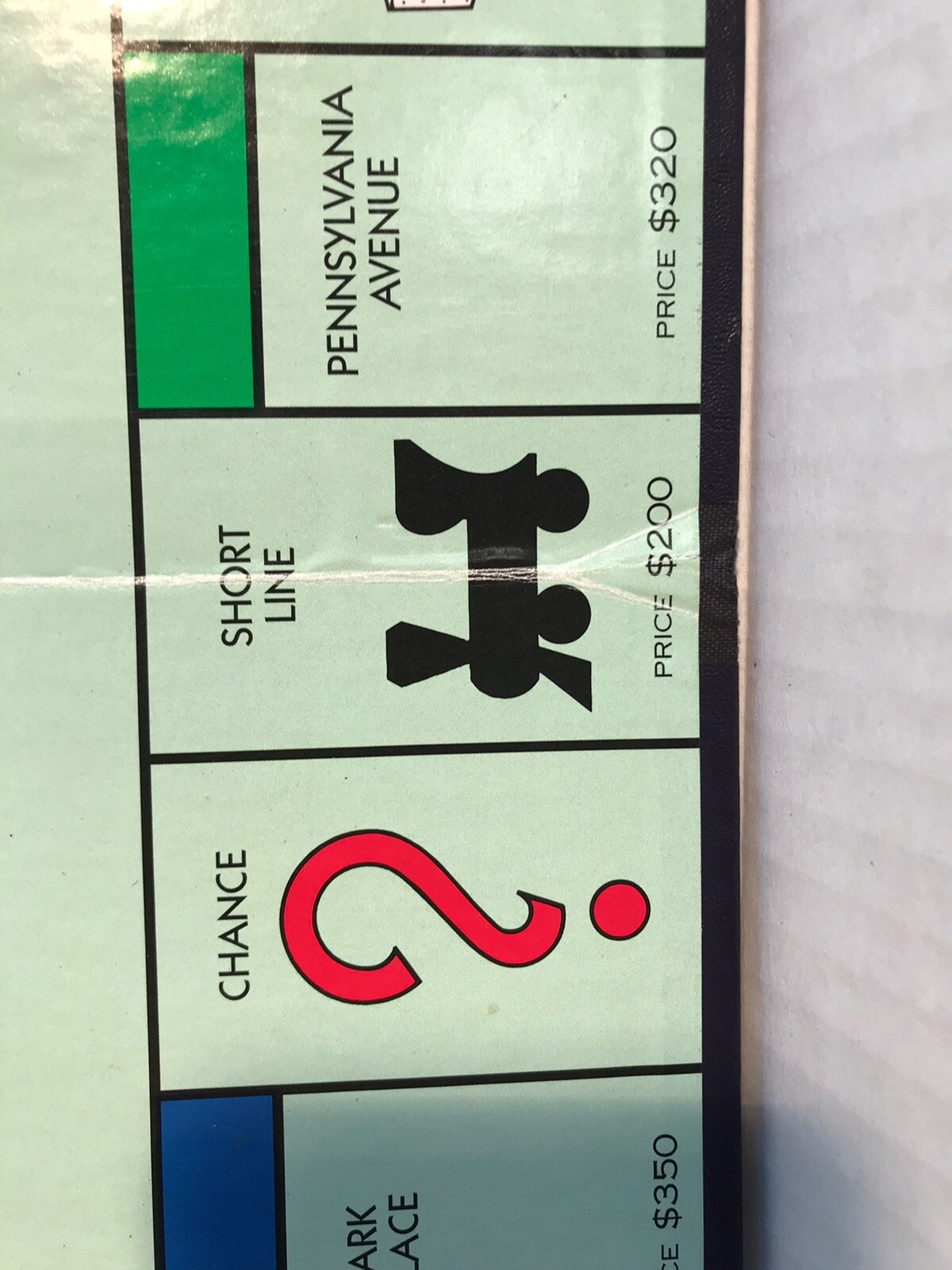 1998 Deluxe Edition Monopoly Game Quad Fold Board Replacement Piece ...