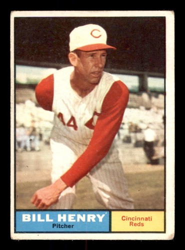1961 Topps Baseball #66 Bill Henry GD *e1 | eBay