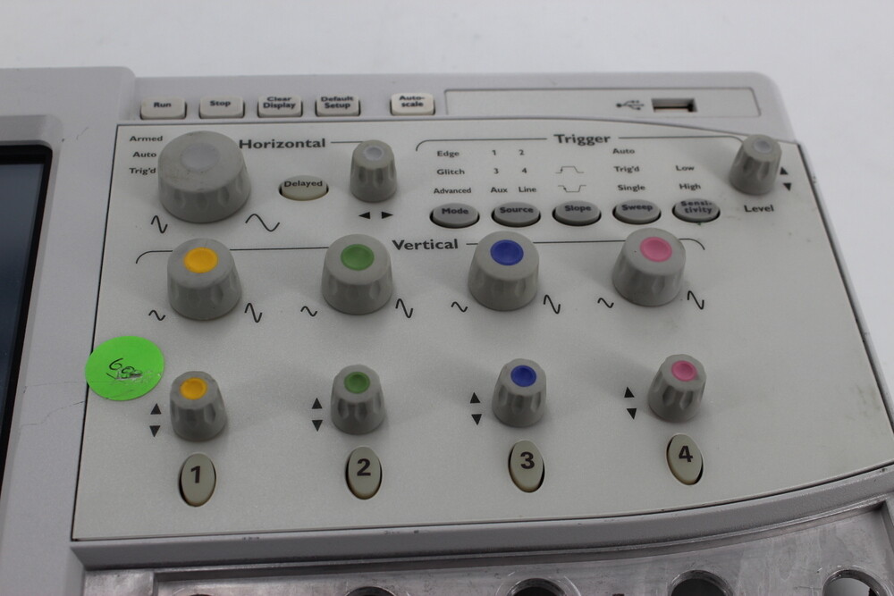Agilent 54826-61601 DSO80204B Infiniium Oscilloscope Front Panel 2GHz ...