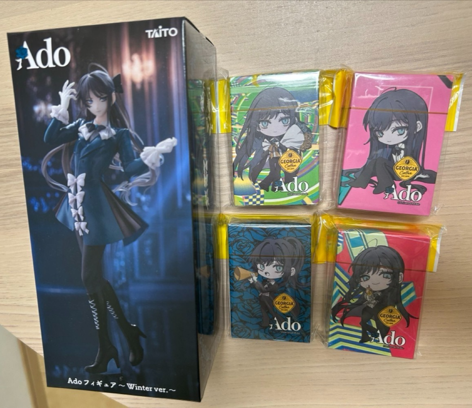 Ado Figure Winter ver. Round One LTD & Playing Cards Set 2025 Official ...
