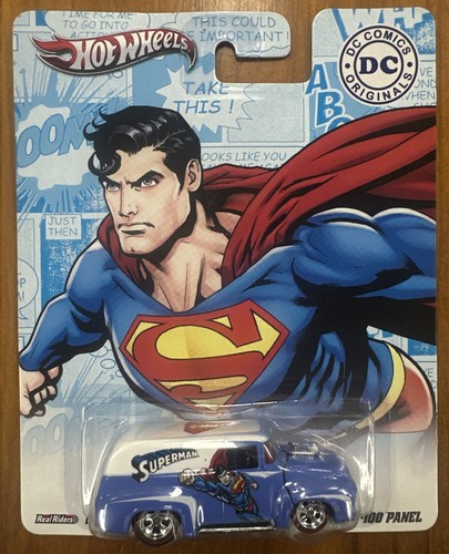 2012 HOTWHEELS SUPERMAN ‘56 FORD F-100 PANEL-DC Comics Original-Hard To Find-NEW | eBay Australia