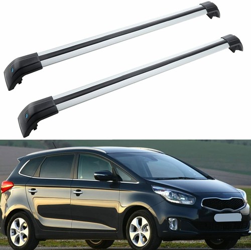 Lockable Crossbars Fits for Kia Rondo Carens 2013-2022 Roof Rack Rail ...