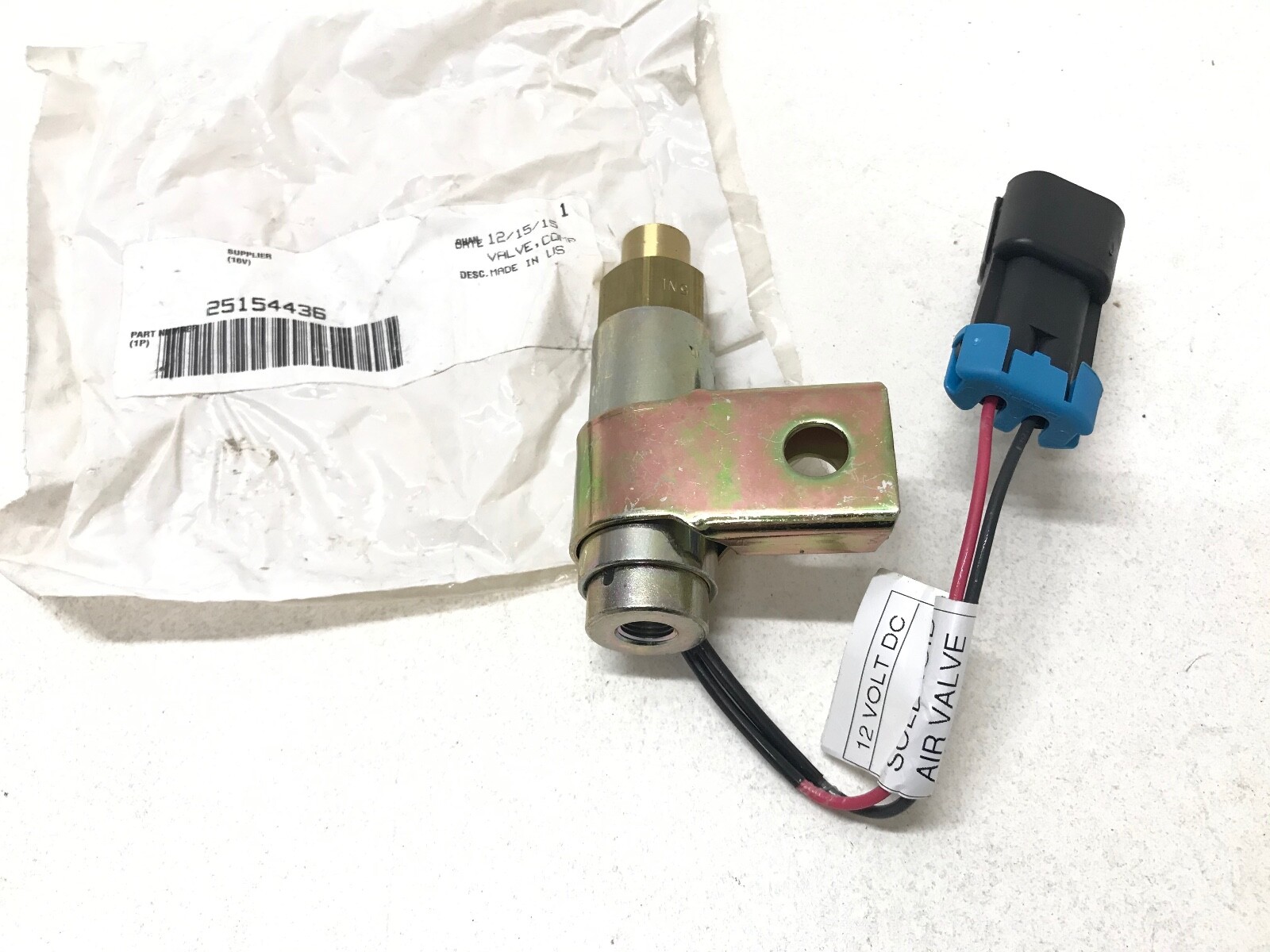 GENUINE MACK OEM AIR VALVE , COMP 25154436 20QE3373 | eBay