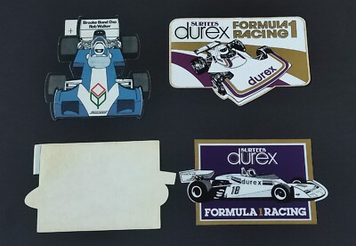 70's SURTEES DUREX F1 RACING original stickers | eBay