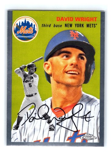 2023 Topps Chrome Platinum Anniversary #492 David Wright New York Mets ...