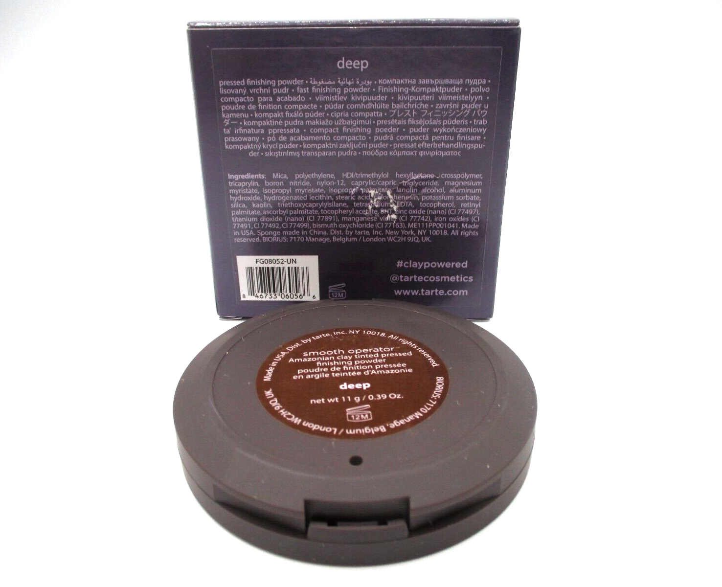 Tarte Smooth Operator Amazonian Clay Tinted Pressed Finishing Powder ...