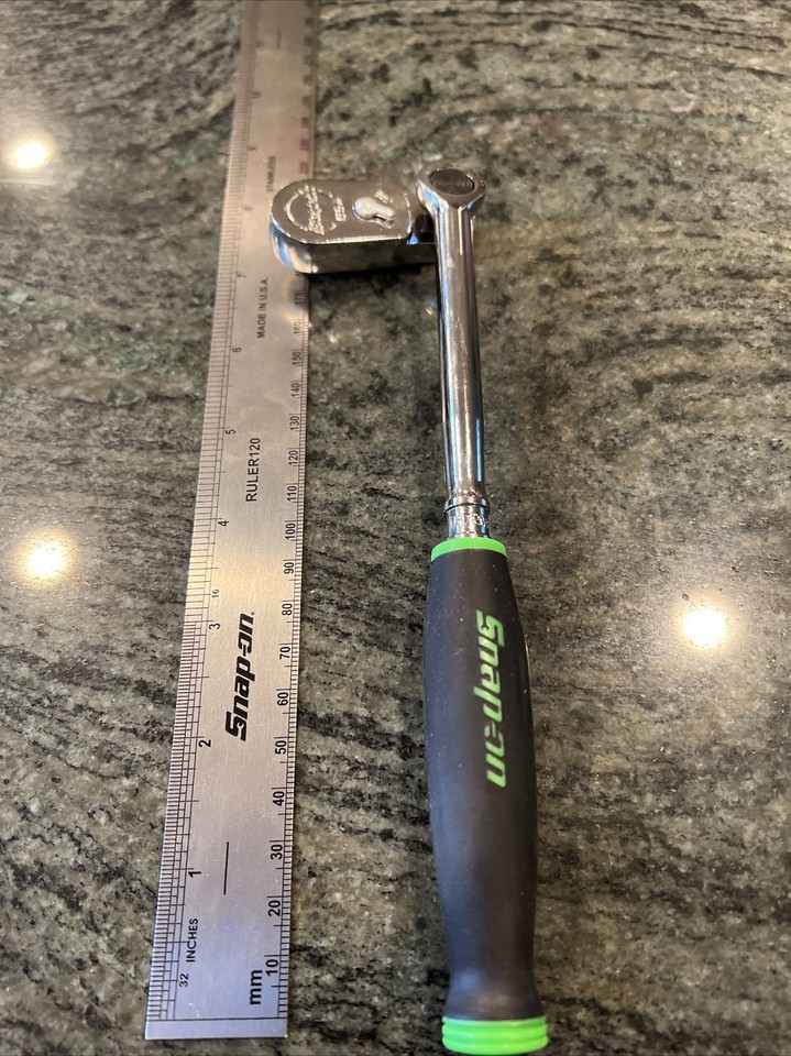 Snap On th72mp 1/4" 1/4 drive multi position ratchet soft grip handle ...