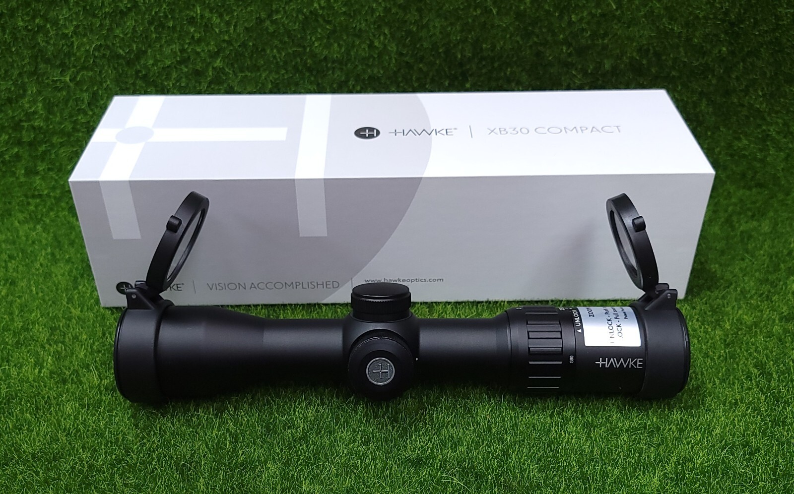 Hawke XB30 Compact Crossbow Scope 2-8x36 30mm Illuminated XB30 SR ...