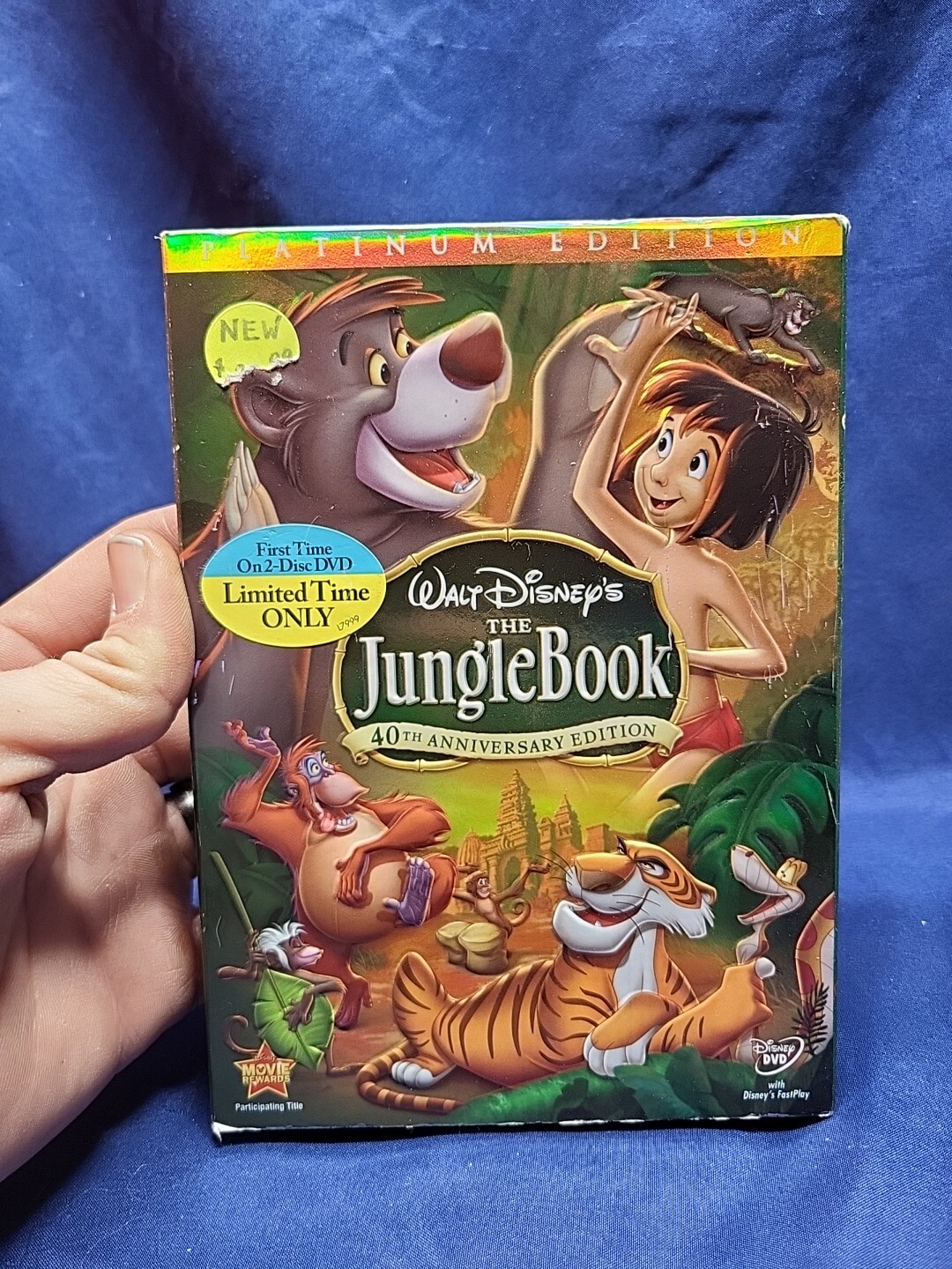 The Jungle Book (DVD, 2007, 2-Disc Set, 40th Anniversary Platinum ...