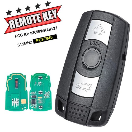 New 3B Remote Key Fob 315MHz PCF7945 for BMW CAS3 E60.E61.E90.E92.E93 ...