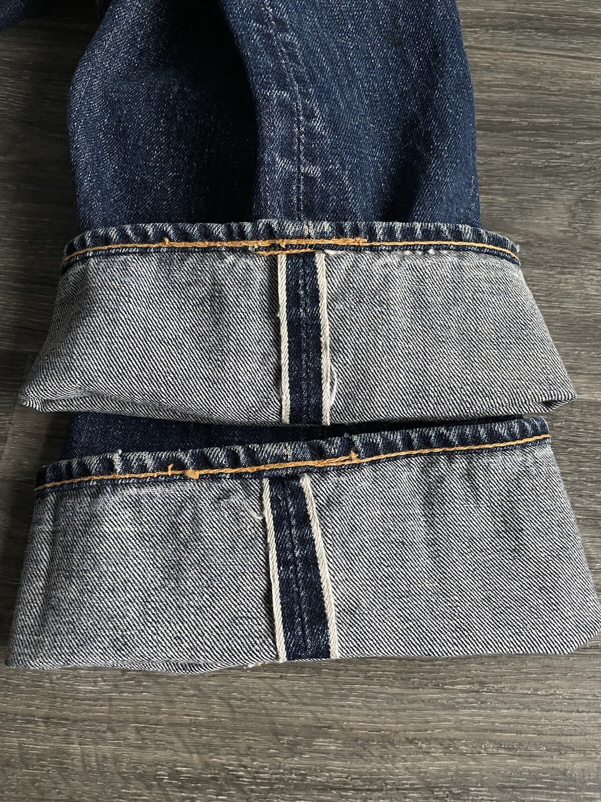 Levis 501 XX Hidden Rivet 1950s Leather Patch Big E Selvedge Jeans ...