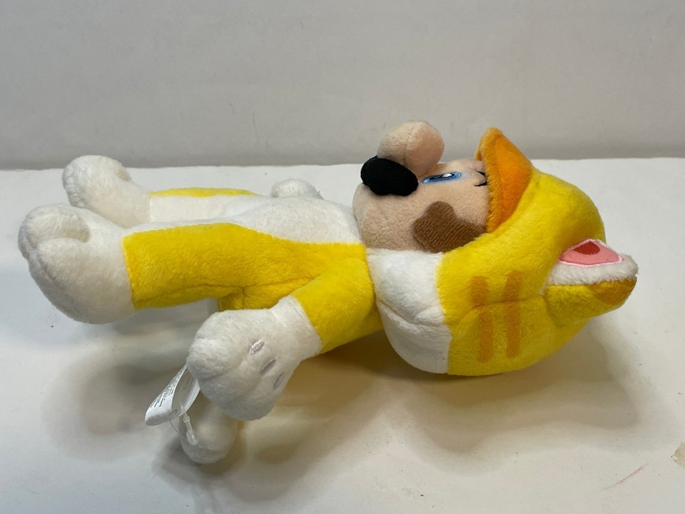 Super Mario 3D World yellow cat plush 10" 2014 Nintendo Little Buddy ...
