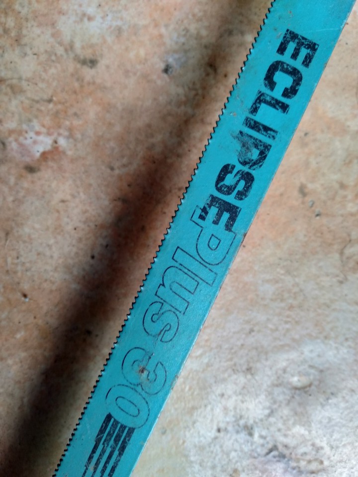 VINTAGE ECLIPSE # 13 PAD SAW HANDLE WITH PLUS 30 HACK SAW BLADE 🇬🇧 (NR ...