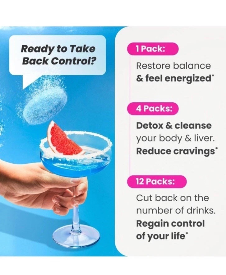 NoMoreDrinks Anti Alcohol Craving | Liver Detox & Combat Cravings ...