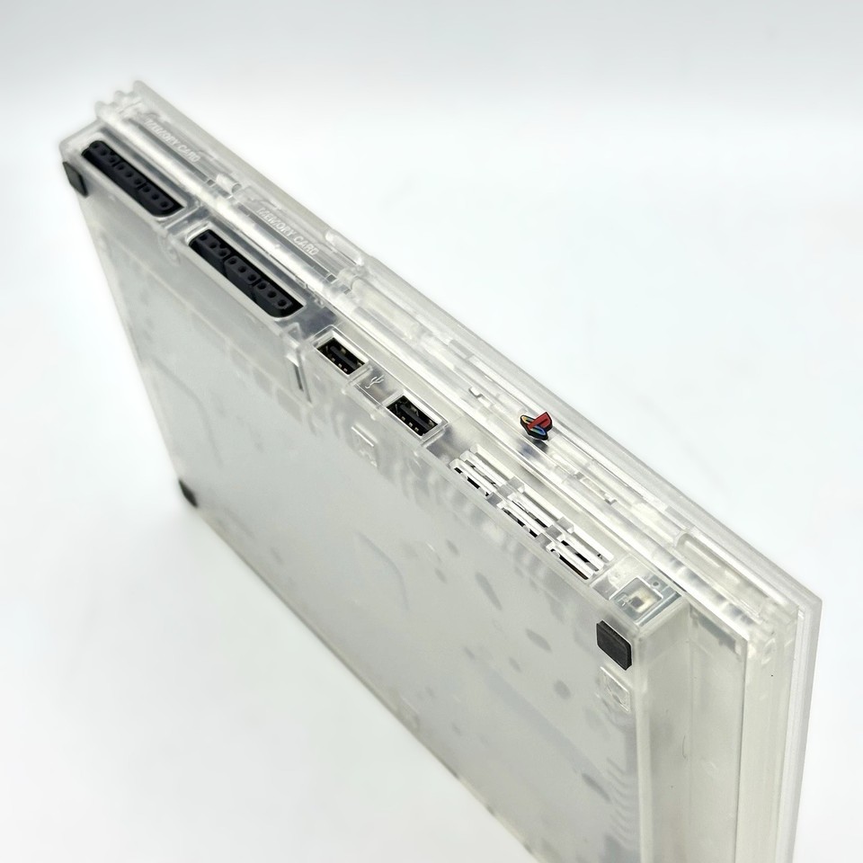 Sony PS2 PlayStation 2 - Region Free Console - Frosted Clear ...