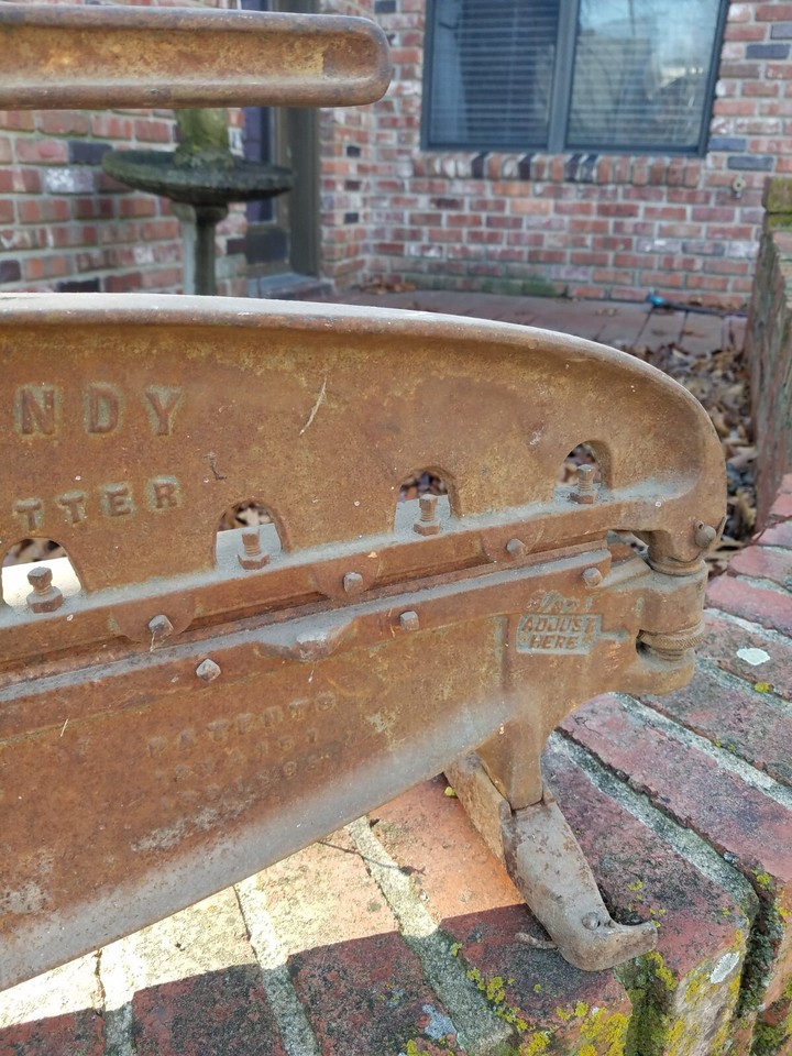 Antique Improved Handy Asbestos Shingle Cutter Model L-L Original Solid ...