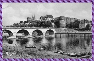 Postcard Angers, The Bridge Of The Basse Chaine | eBay