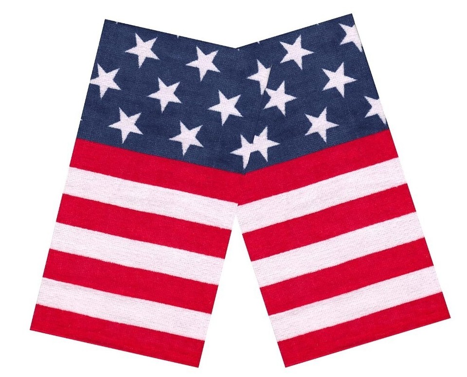 Americana American Flag Terry Cloth 2-Pack Kitchen Towels Set | eBay