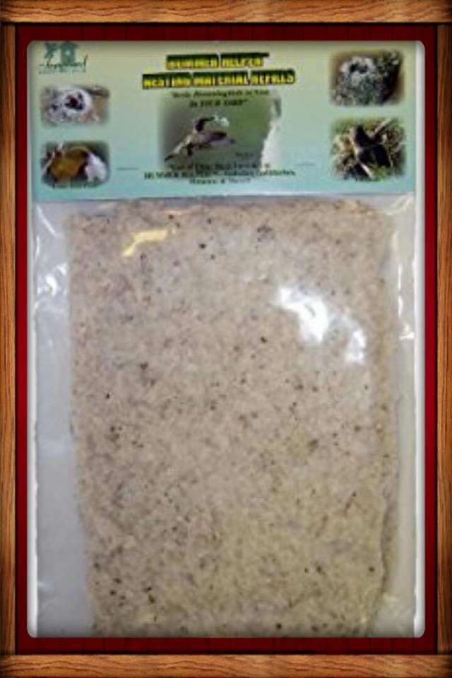 Hummingbird Helper NESTING MATERIAL REFILL SongbirdEssentials HUMMER ...