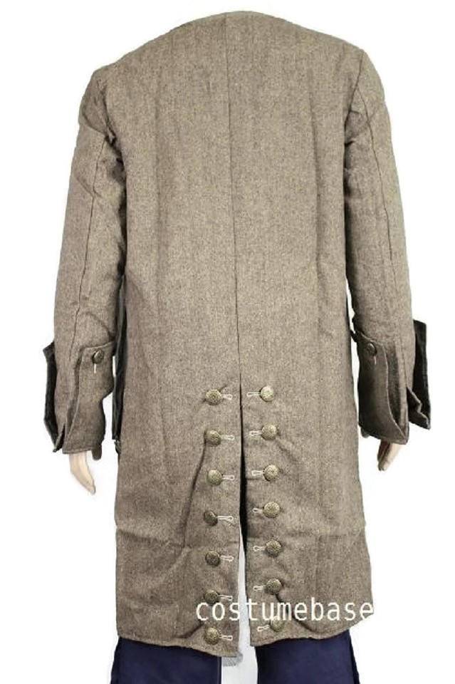 Exact JACK SPARROW COAT Pirate Costume jacket M/L/XL | eBay