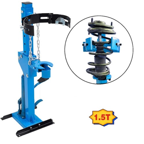 Strut Coil Spring Compressor Compressing Station Hydraulic 1500kg ...