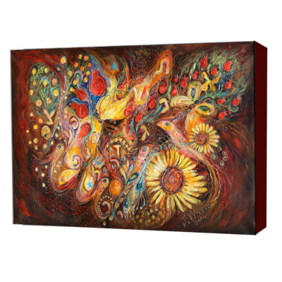 The Eternal letters: high quality canvas print from original artwork | eBay