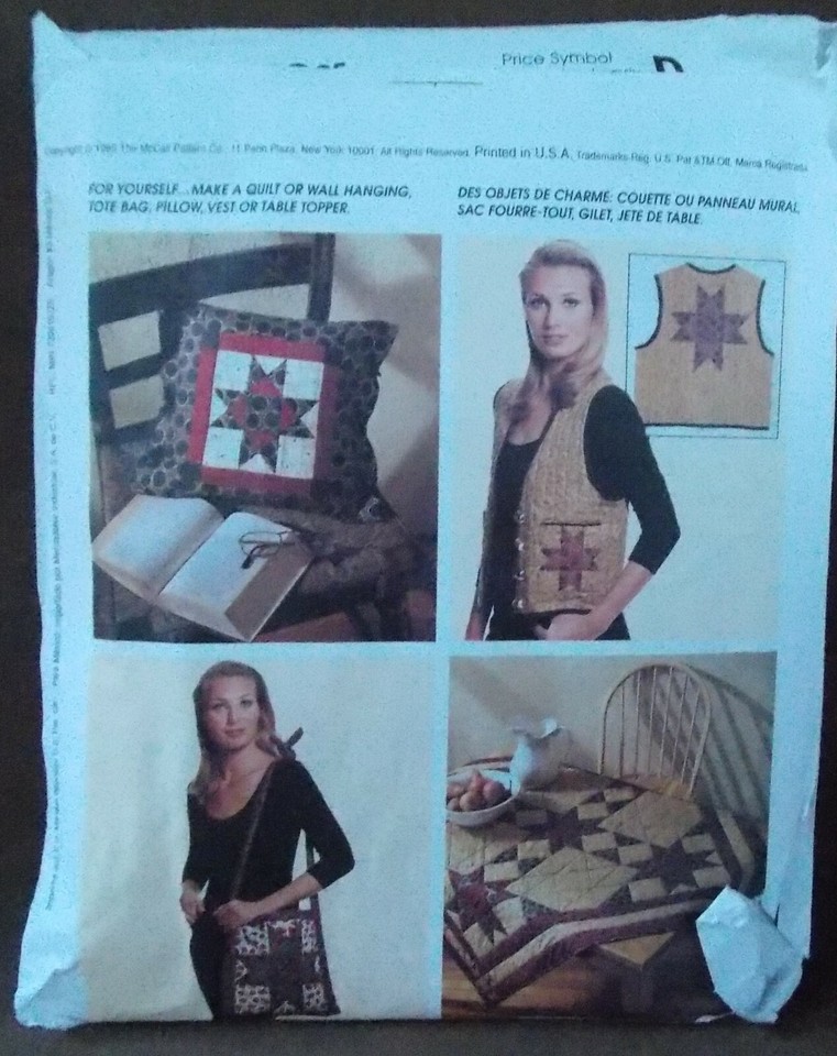 McCalls An American Tradition Uncut Pattern 8143 | eBay