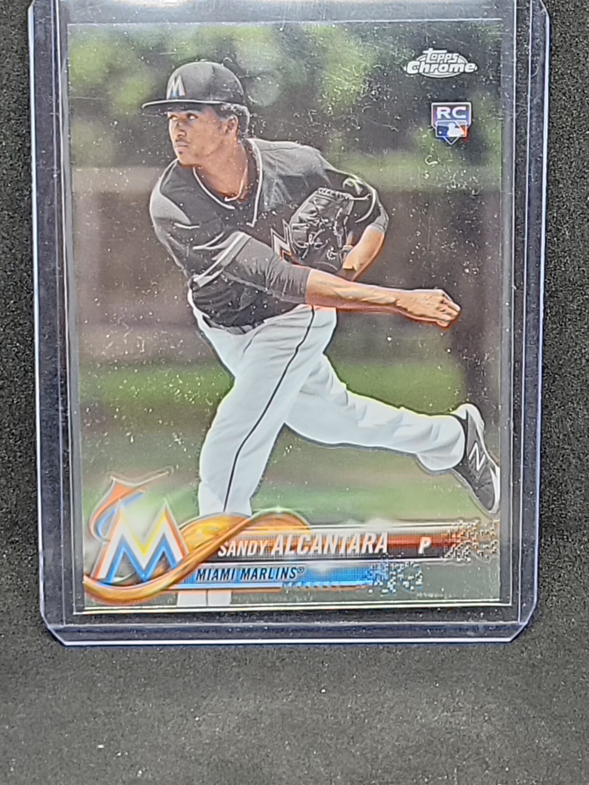 2018 Topps Chrome Sandy Alcantara Rookie #128 RC Miami Marlins Ace!! C | eBay