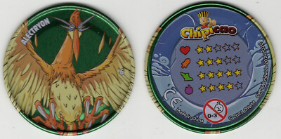 CHIPICAO HERCULES SERIES METAL POG TAZOS No. 6 ALECTRYON FROM GREECE | eBay