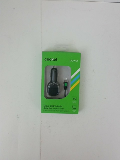 Cricket Micro USB with Sync Cable Vehicle Adapter for sale online | eBay