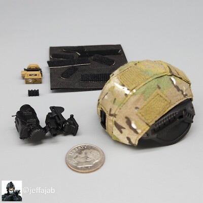 1:6 Easy & Simple Russian FSB Spetsnaz ALPHA Multicam Helmet w/ NVG 12 ...