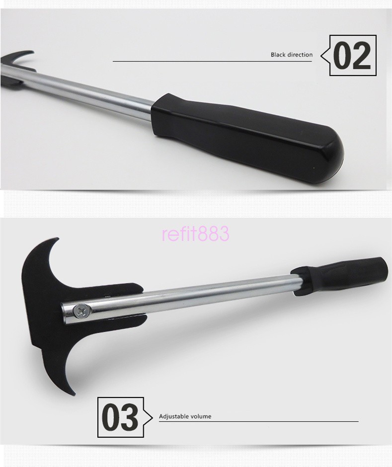 Car Oil Seal Puller Grease Seals Twin Hook Puller Hand Tool 295MM ...