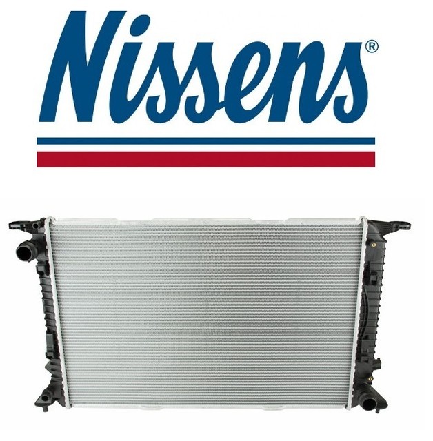 For Audi A4 Quattro S4 S5 Center Radiator Nissens 8K0 121 251 H Fast ...