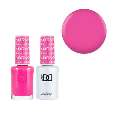 DND 643 Fuchsia Touch - Daisy Collection Gel & Lacquer Duo 15ml | eBay