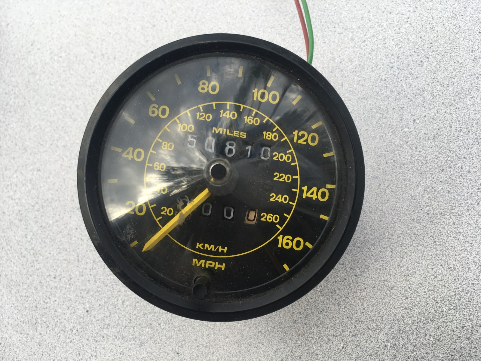 Porsche 944 Speedometer 170 MPH VDO 944 641 036 00 | eBay