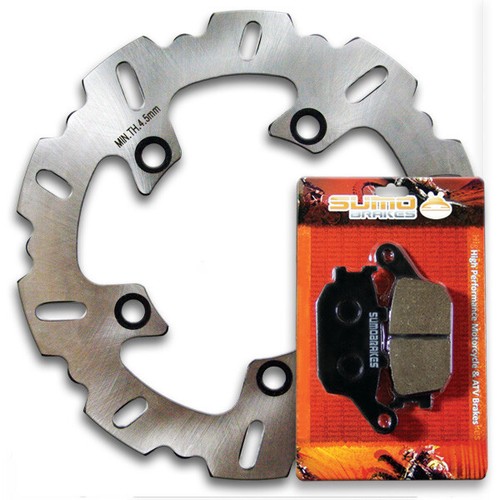 Rear Rotor+Brake Pads for Yamaha YZF-R6 [2003-2016] YZF-R1 1000 R1 ...