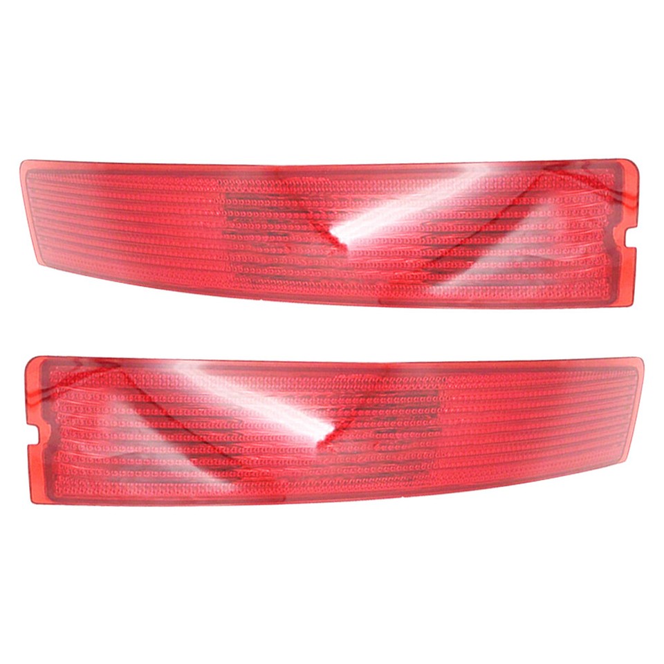 1Pair Left + Right Rear Bumper Reflectors For 2007-2014 Volvo CX90 LH ...