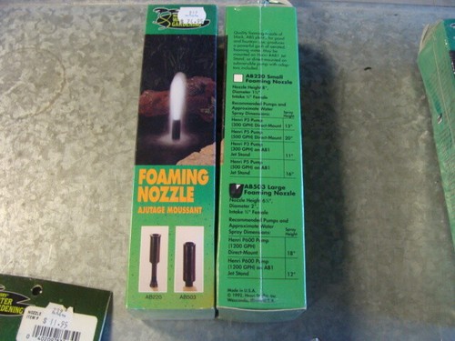 Inverted cone fountain nozzle Pond Pool koi WATER FOUNTAIN Aerator ...