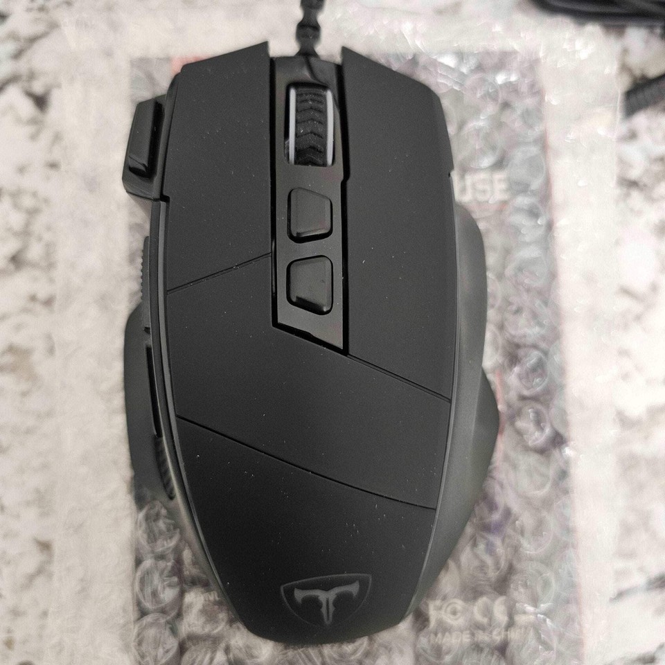 Pictek PC278A Wired Gaming Mouse - 8000DPI, 8 Prog Btns, RGB, Ergo ...