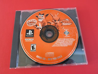 Crash Bash (Sony PlayStation 1, 2000) PS1 Disc Only (Demo CD), w/ Case ...