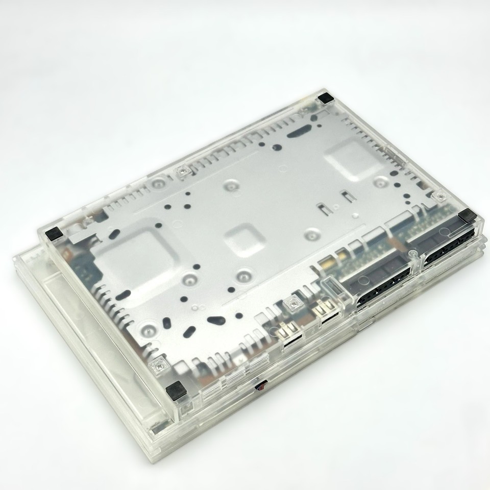 Sony PS2 PlayStation 2 - Region Free Console - Frosted Clear ...