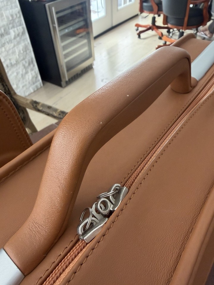 Schedoni luggage set for a Ferrari 360 Modena in tan leather | eBay
