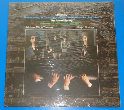 Tilson Thomas/Grierson STRAVINSKY Rite of Spring Piano Duet Angel S ...